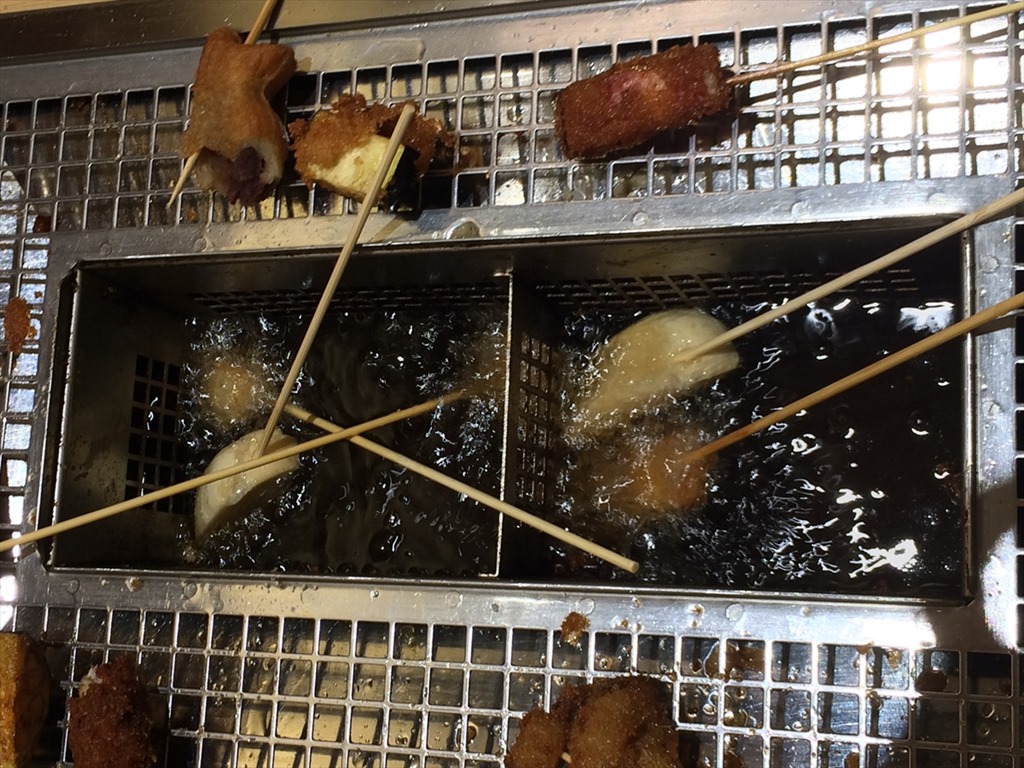 串揚げ 家づくりの傍らで